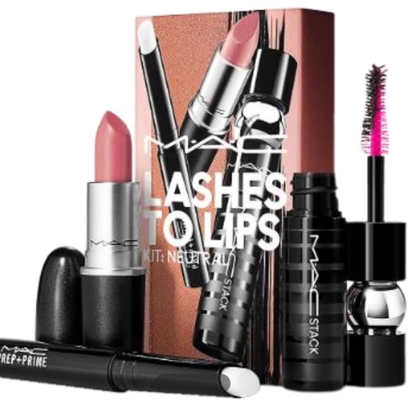 MAC Cosmetics | Makeup | Mac Lashes To Lips Neutralvelvet Teddy Set ...